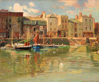 Donald H. Floyd (20th Century) , By the Harbour | Christie's