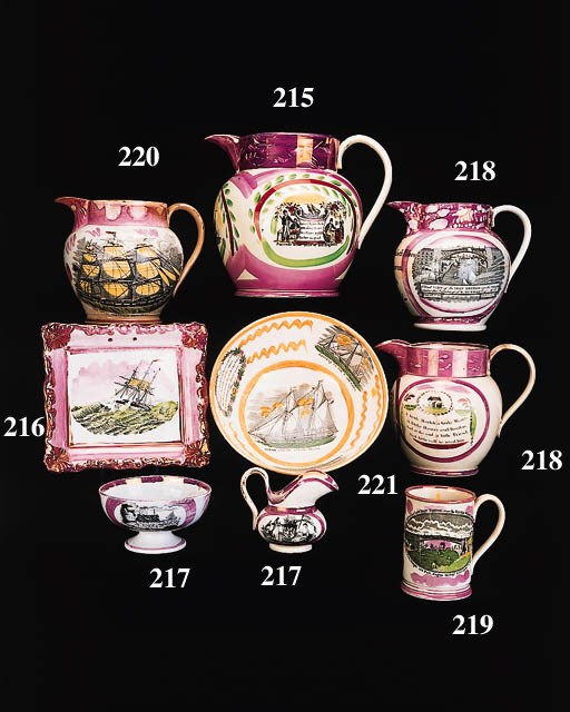 A Scott, Southwick Pottery ochre lustre bowl | Christie's