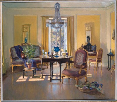 Patrick William Adam R.S.A. (Scottish, 1854-1929) , Interior, Ardilea ...