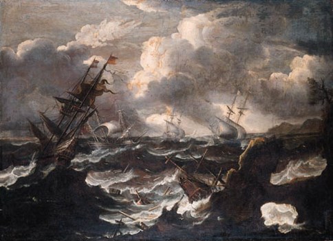 ATTRIBUE A ANTONIO TEMPESTA (1555-1630) , Scènes de tempête | Christie's