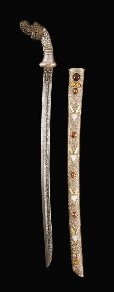 A MALAY SWORD , SOUTH EAST ASIA, DATED AH 1309/1891-2 AD | Christie's