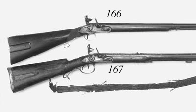 An Unusual 38-Bore Silver-Mounted Flintlock Sporting Rifle
