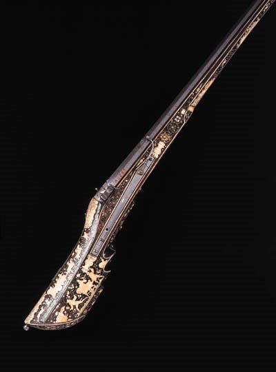 A 16-BORE GERMAN SNAP MATCHLOCK COMPETITION TARGET RIFLE