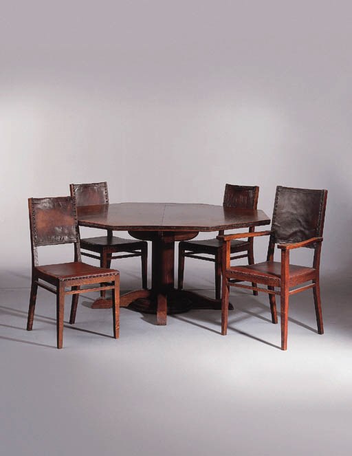 An Arthur Simpson of Kendal oak dining suite | Christie's