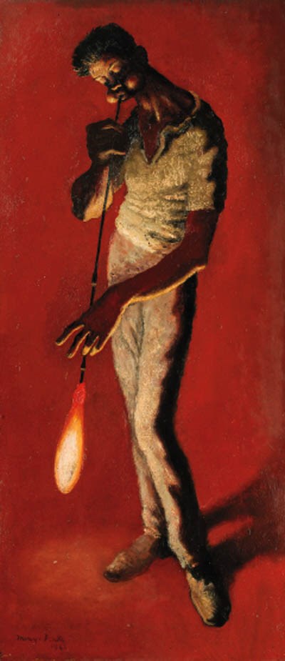 Mervyn Peake (1911-1968) , Glassblower | Christie's