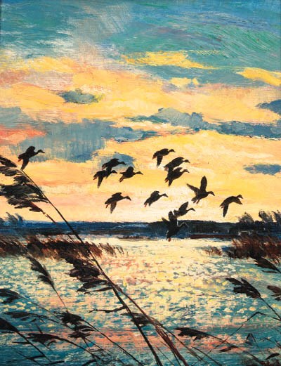 SIR PETER SCOTT (1909-1989), british , Wind in the Reeds | Christie's