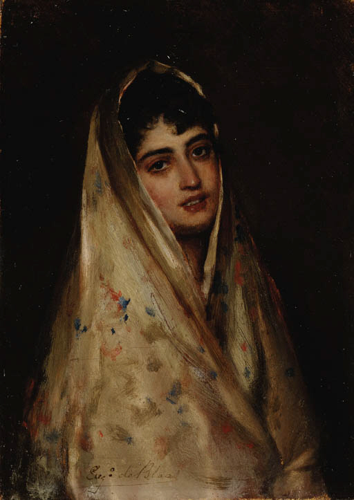 Aime Morot (French, 1850-1913) , Portrait of a lady | Christie's
