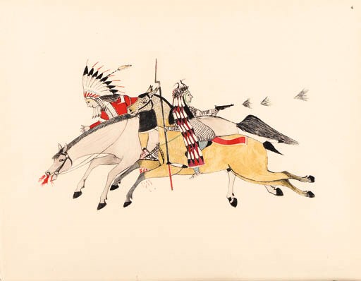 SIOUX INDIAN PAINTING , PUBLISHED BY C. SZWEDZICKI, 1938 | Christie's