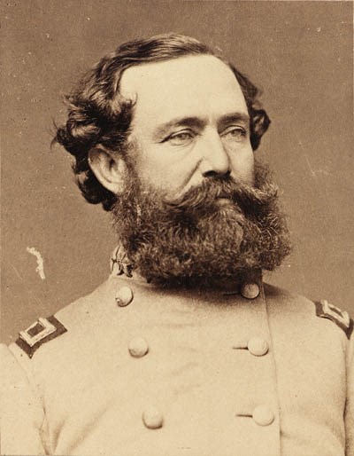 [HAMPTON, WADE, Lt. General, C.S.A.] Albumen bust portrait of Hampton ...