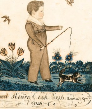 Attributed to JOSEPH H. DAVIS (1802-c.1874) , Portrait of Jacob Henry ...