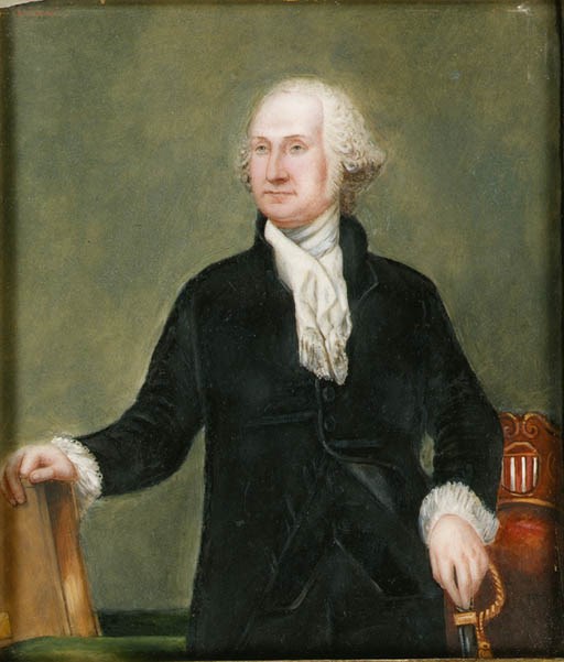 ARCHIBALD ROBERTSON (1765-1835)* , Portrait of George Washington ...
