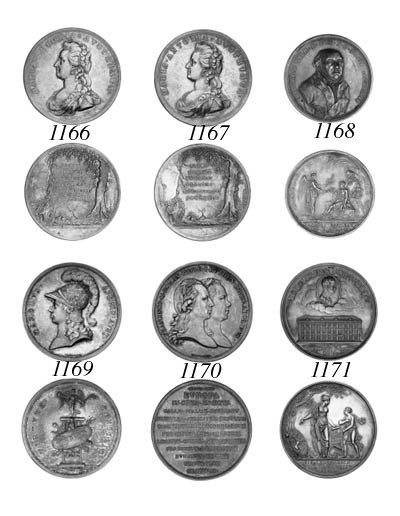 Peace of Basel, 1795, by Loos, bust of Friedrich Wilhelm II of Prussia ...