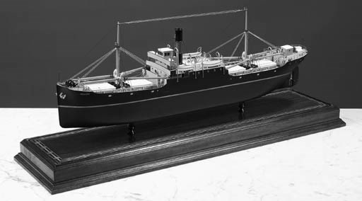 A well presented scale display model of the 'Three Islands' tramp ...