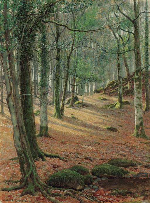 James Thomas Watts (1853-1930) , 'Nature's Cathedral' | Christie's