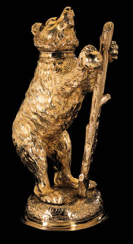 A GERMAN SILVER-GILT CUP , AUGSBURG, CIRCA 1630, MAKER'S MARK PROBABLY ...