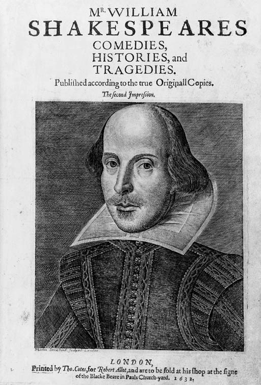 SHAKESPEARE, William (1554-1616). Comedies, Histories, and Tragedies ...
