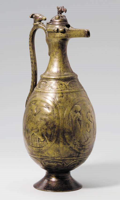 AN EARLY ISLAMIC BRONZE EWER , IRAQ, 8TH CENTURY | Christie's