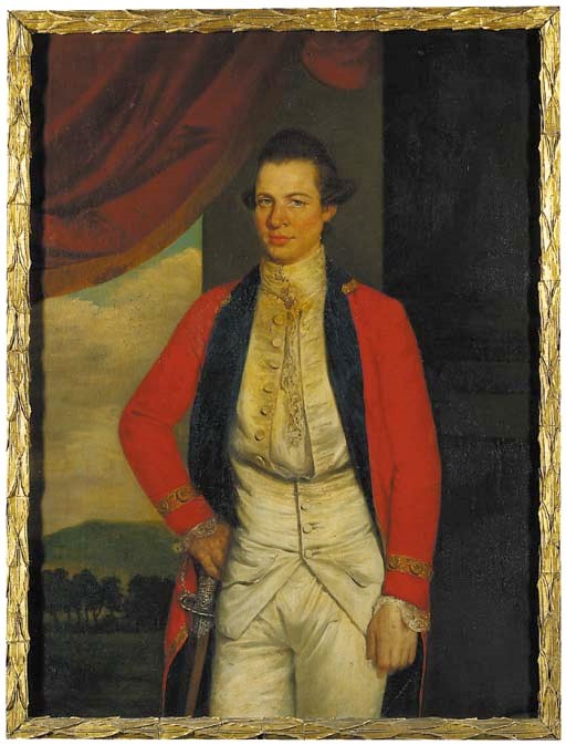 Circle of Thomas Hickey (1741-1824) , Portrait of Colonel Peter ...