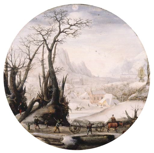Jacob Grimmer (Antwerp 1525/6-1590) , The Month of December | Christie's