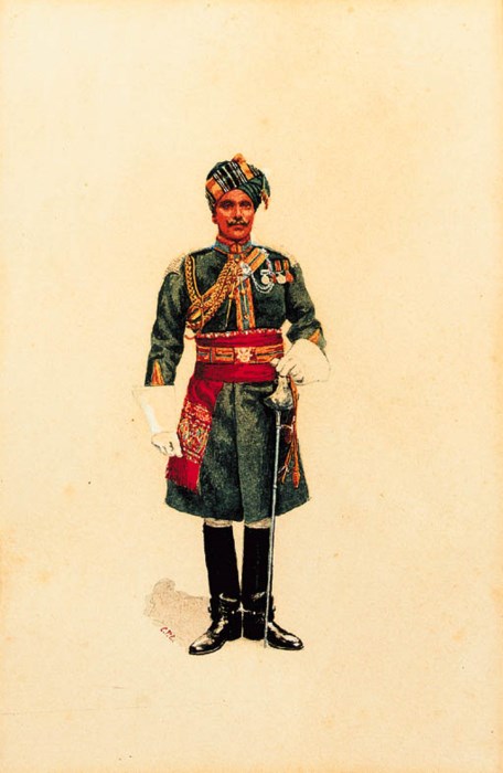 Chater Paul Chater (1879-1949) , Eighteen figure studies of Indian ...