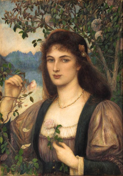 Marie Stillman, née Spartali (1844-1927) , The Rose from Armida's ...