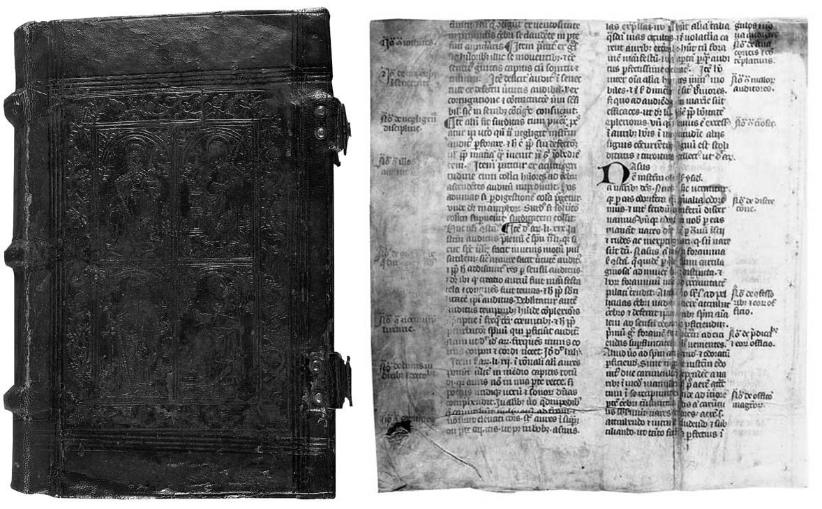 BARTHOLOMAEUS ANGLICUS (f. 1230-1250). De rerum proprietatibus. 13TH ...
