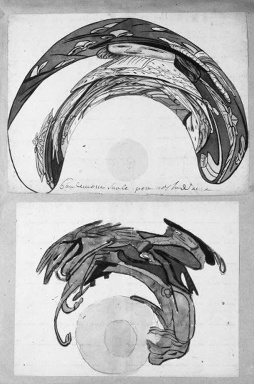 Anamorphic watercolours