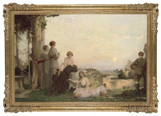 Frederick Appleyard (1874-1963) , Moonrise and Memories | Christie's