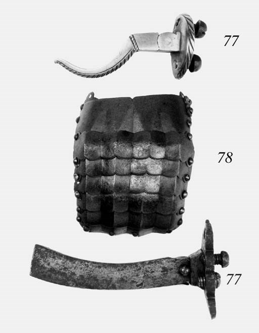 Two German Lance-Rests , THE FIRST FROM A 'MAXIMILIAN' ARMOUR OF CIRCA ...