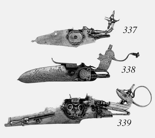 A German Detached Wheel-Lock Mechanism From A Rifle , LATE 16TH CENTURY ...