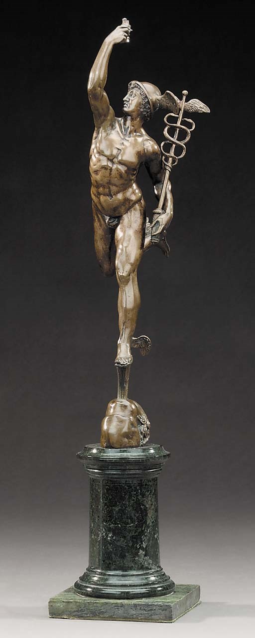 An Italian bronze figure of Mercury, 19th century | Christie's