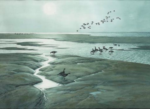 Elizabeth Grey (20th century), british , Brent Geese | Christie's