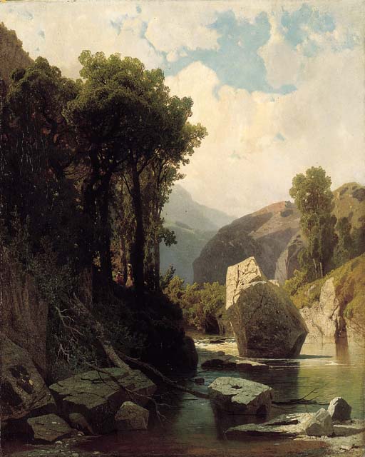 ALEXANDRE CALAME (1810 - 1864)