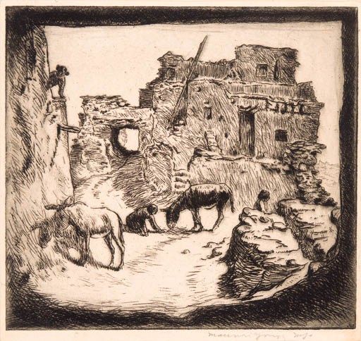 Mahonri Young (1877-1957) , Walpi | Christie's