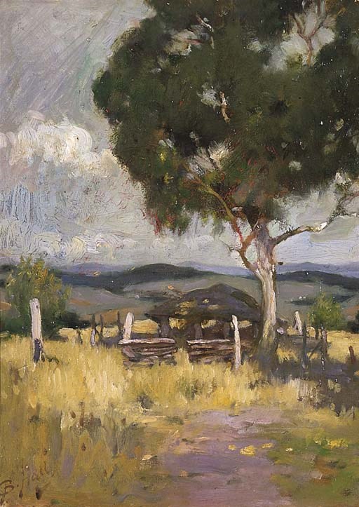 BERNARD HALL (1859-1935) , Flinders Pastoral | Christie's