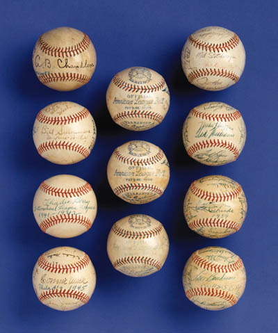 Antique Baseballs