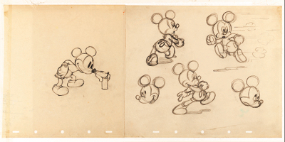 WALT DISNEY STUDIOS MICKEY MOUSE, 1930'S