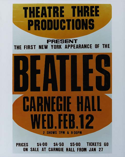 Carnegie Hall Poster
