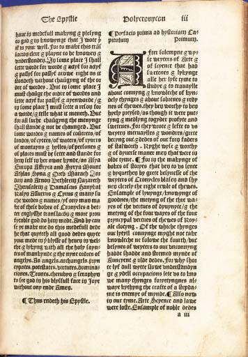 HIGDEN, Ranulphus (d. 1364). Polycronicon. Translated by John Trevisa ...