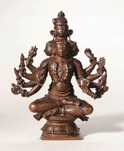 A Bronze Figure of Sadashiva , SOUTH INDIA, 16TH CENTURY | Christie's