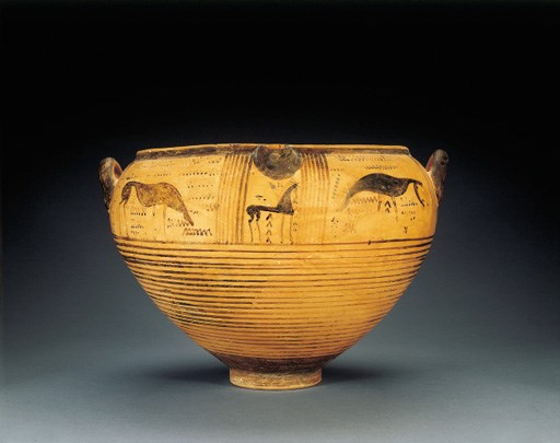 A GEOMETRIC LOUTERION , ATTIC, CIRCA 750-725 B.C. | Christie's