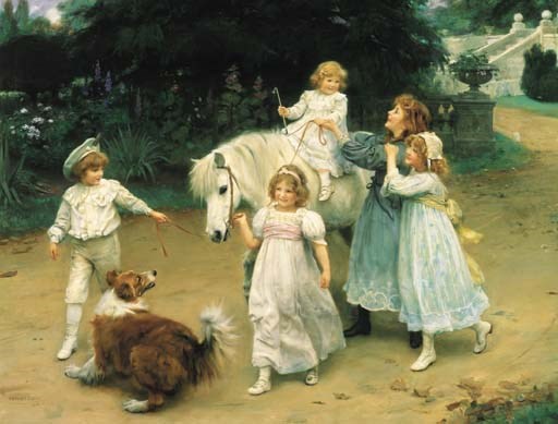 Arthur John Elsley (1860-1952) , Golden Hours | Christie's