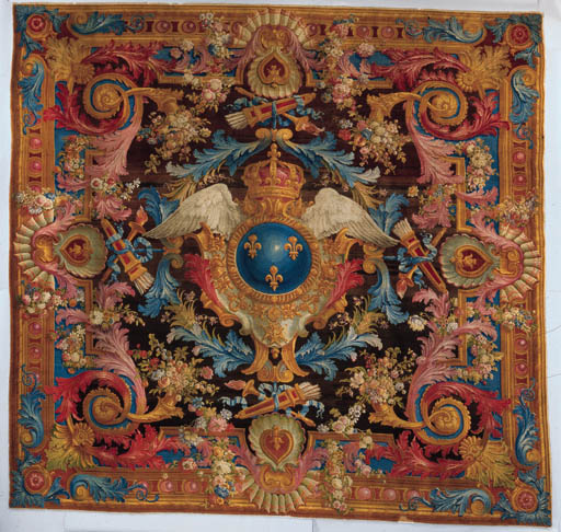 A BRUSSELS TAPESTRY DEPICTING SPRING FROM 'THE SEASONS OF LUCAS' SERIES