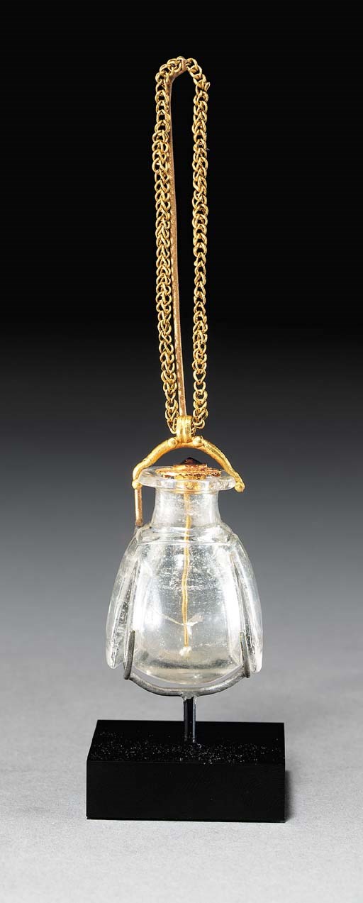 A GREEK ROCK CRYSTAL FLASK , HELLENISTIC PERIOD, CIRCA 3RD-2ND CENTURY ...