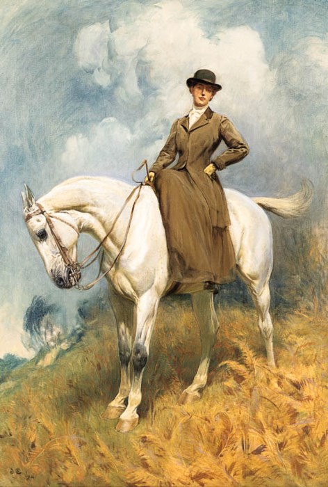 JOHN CHARLTON (1849-1917) , Indomitable | Christie's