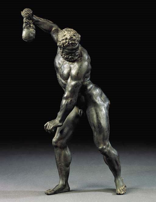 FIGURA DI ERCOLE IN BRONZO, | Christie's