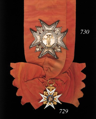 Royal and Military Order of St. Louis, Grand Cross Star, 97 x 97mm ...