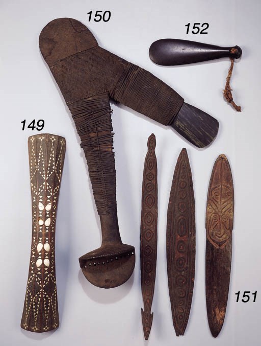 TWO MAORI CLUBS , PATU ONEWA AND WAHAIKA | Christie's