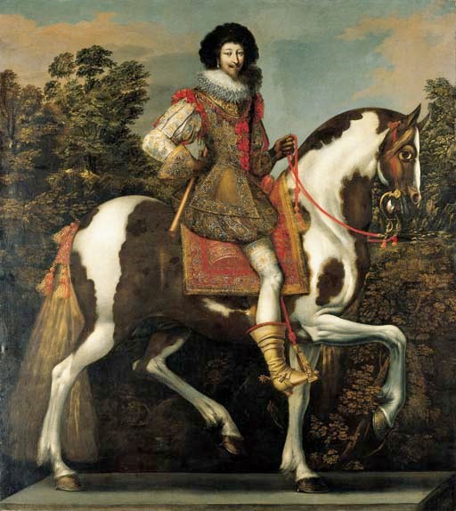 Claude Déruet (Nancy c. 1588-1660) and Studio , Equestrian portrait of ...