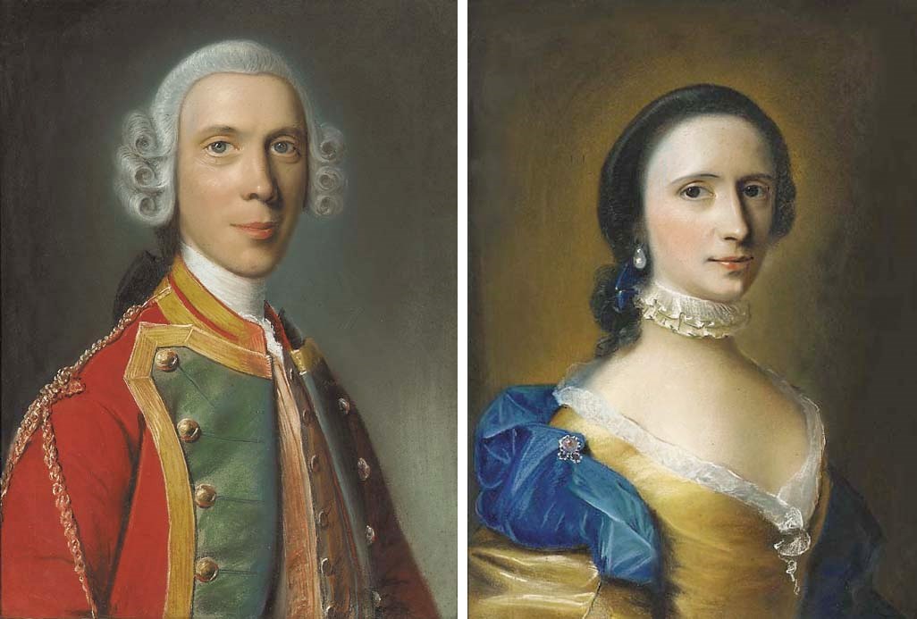 Irish School, circa 1750 , Portrait of Colonel Thomas Eyre (c.1720-1772 ...